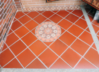 Piso: Tableta Roja Brillante Gres Cúcuta – margrescolombia